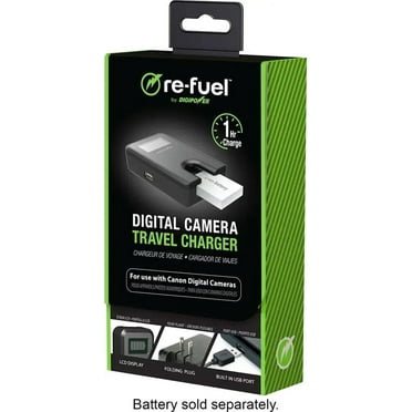 Progo NB-5L Digital Camera Battery Rapid Home & Travel Charger with Car ...