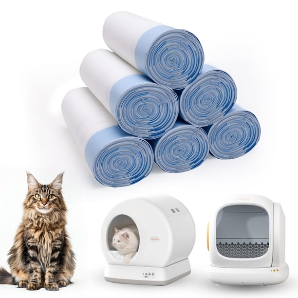 Forros para cajas de arena para gatos, 120 unidades, autolimpiantes ...