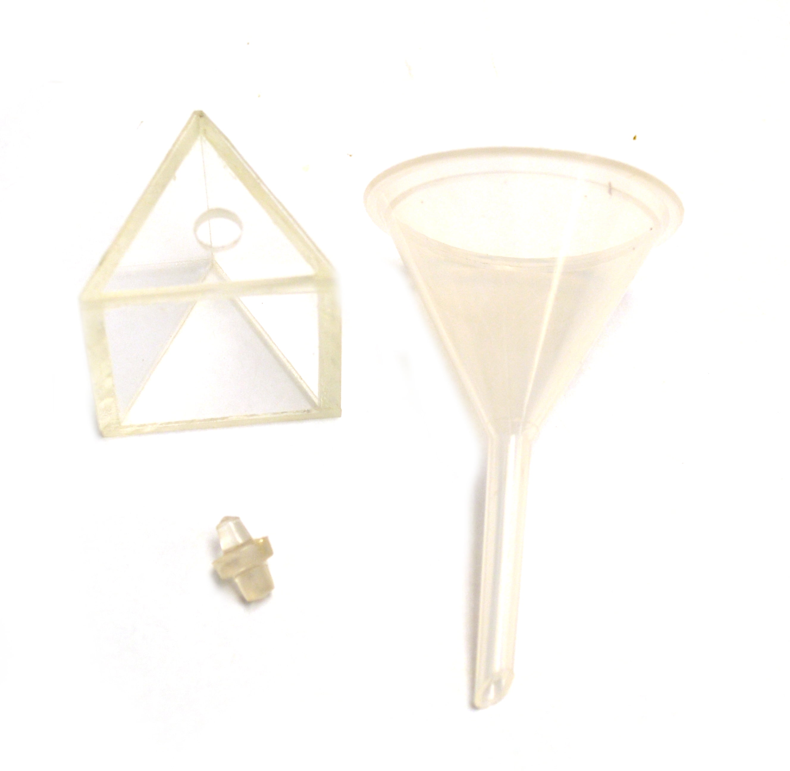 eisco labs hollow equilateral acrylic prism 45mm - Walmart.com
