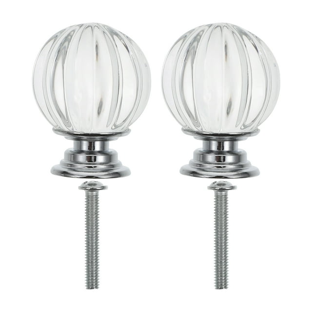NUOLUX Lamp Finial Knob Light Shade Screw Crystal Ball Finials ...
