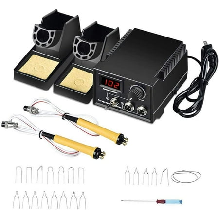Wood Burning Kit, English Panel 60W Pyography Wood Burning Tool Kit ...