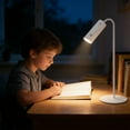 PPLoney LED Multi-Angle Eye-Care Desk Lamp - 3-Level Dimmable, Magnetic ...