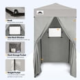 EAGLE PEAK Flex Ultra Compact 4 ft x 4 ft Pop-up Changing Room Canopy ...