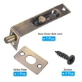 Uxcell Flush Bolt 4" x 0.87", Stainless Steel French Door Lock ...