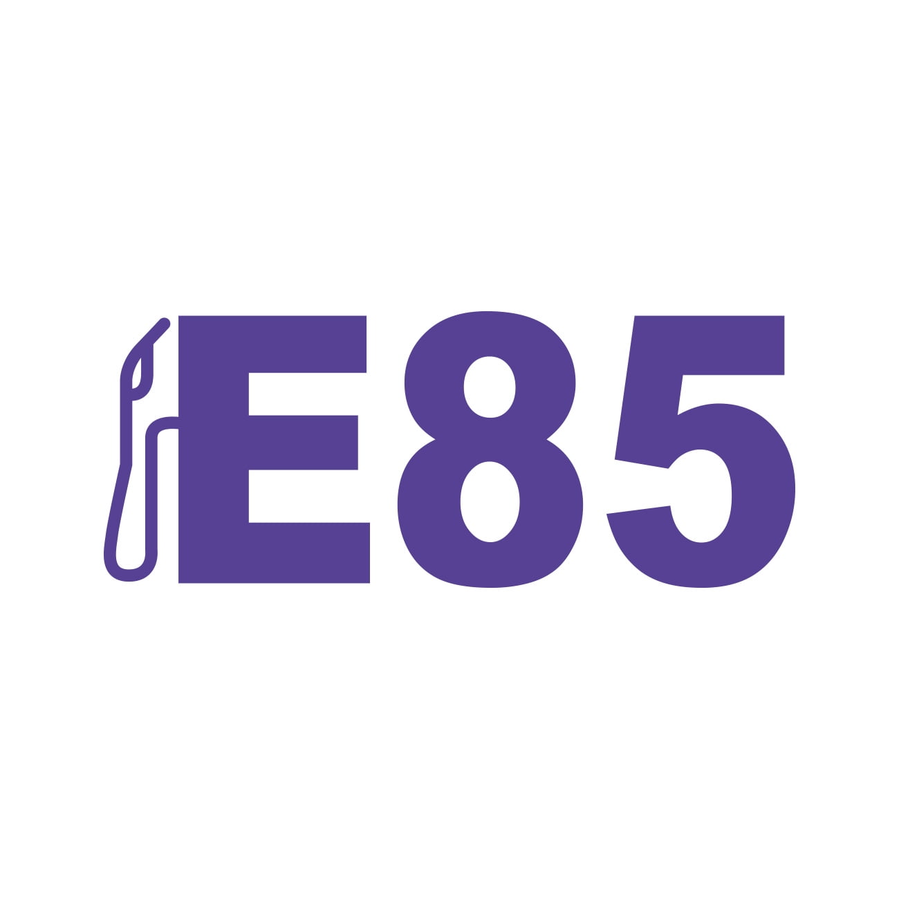 E85 Sticker Decal Die Cut - Self Adhesive Vinyl - Weatherproof - Made in USA - Many Color and ...