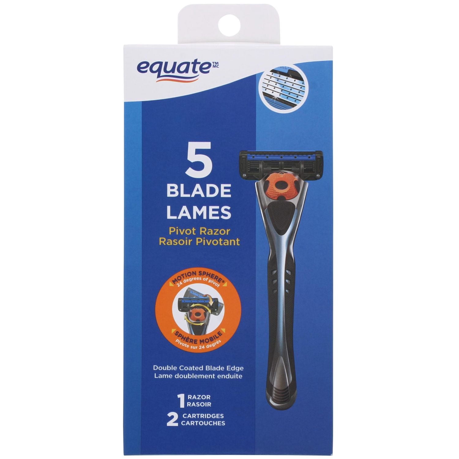 Click here for Equate 5 Blade Pivot Razor prices