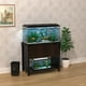 Fish Tank Stand Metal Aquarium Stand with Cabinet, for 40 Gallon ...