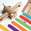 "Walmart 6"" Large Flat Wooden Jumbo Craft Sticks - Long Bulk Pack of 1 ...
