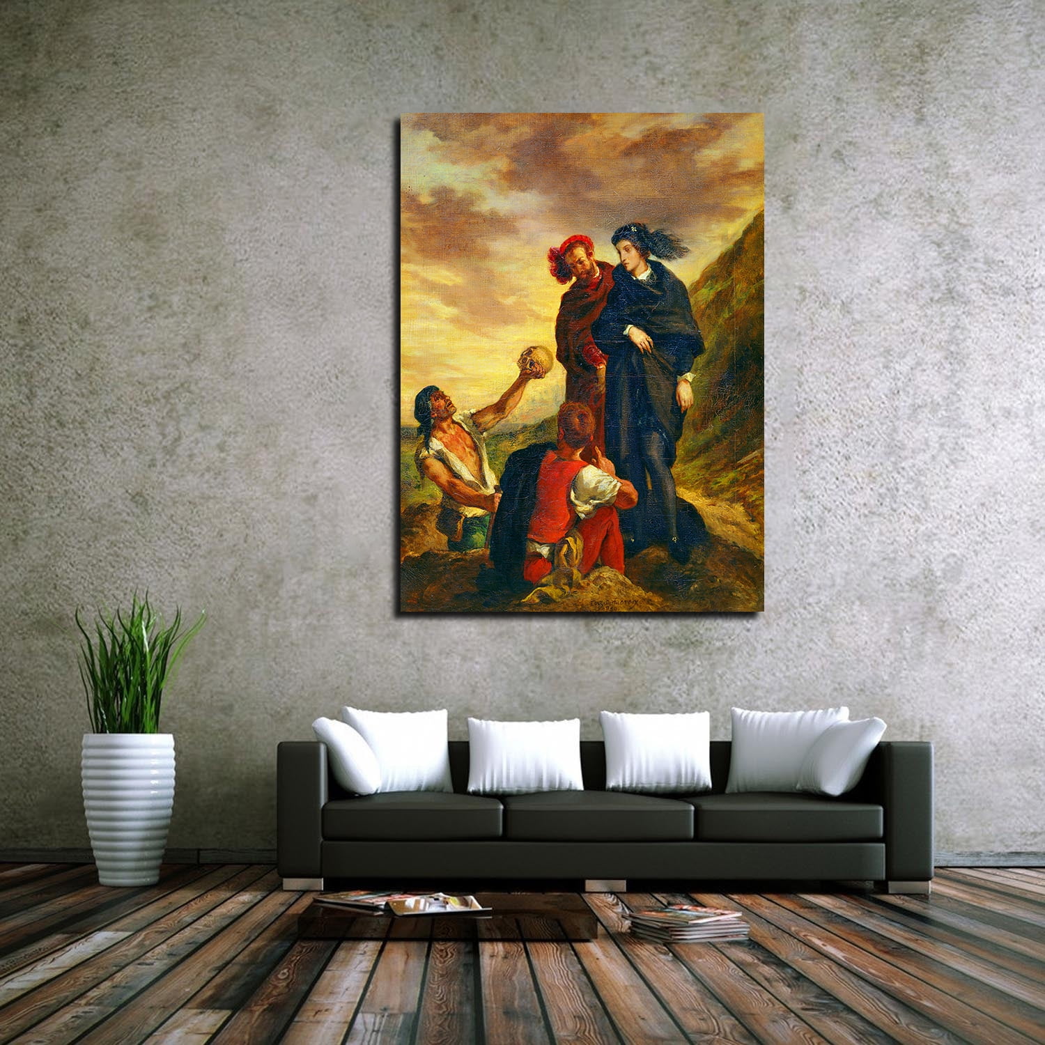 Hamlet Horatio Painting