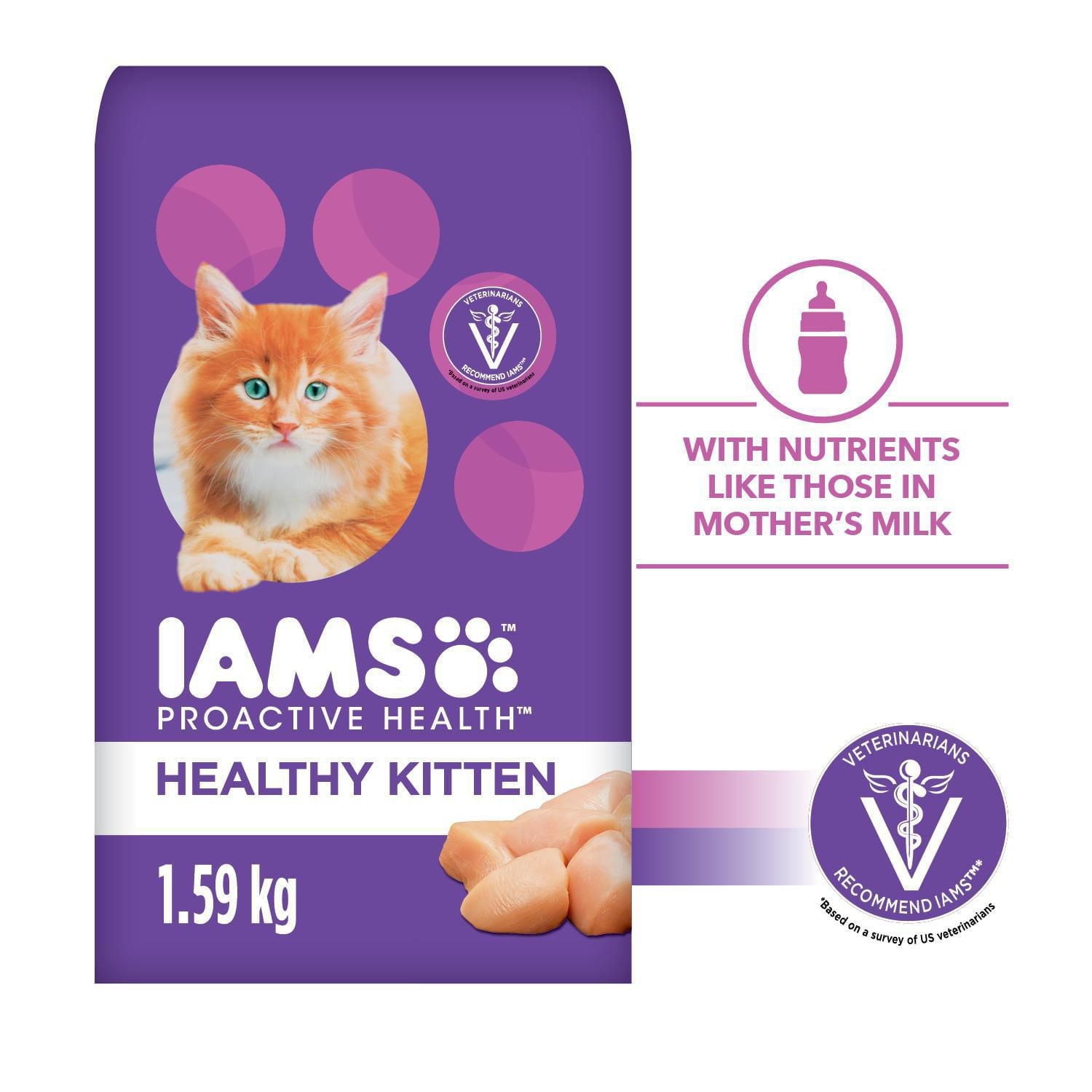 Click here for Iams Proactive Health Healthy Kitten With Chicken... prices
