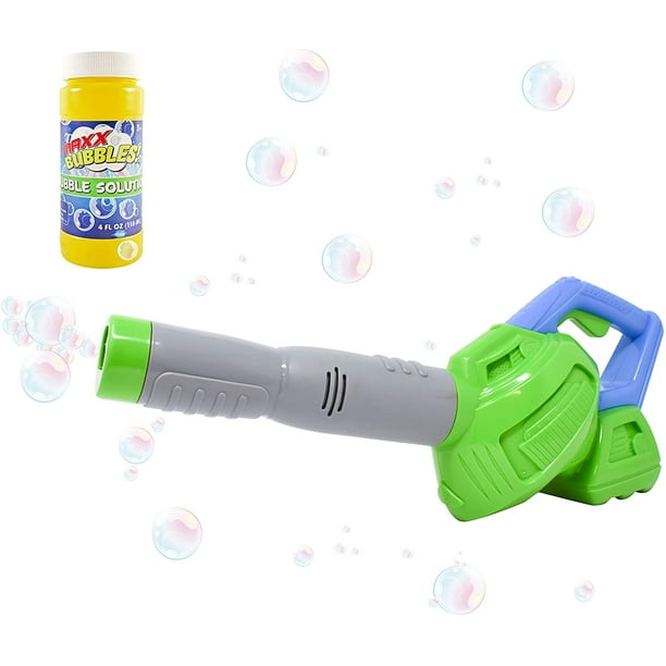 Maxx Bubbles Bubble-N-Fun Toy Leaf Blower with 4oz Refill Solution - Walmart.com