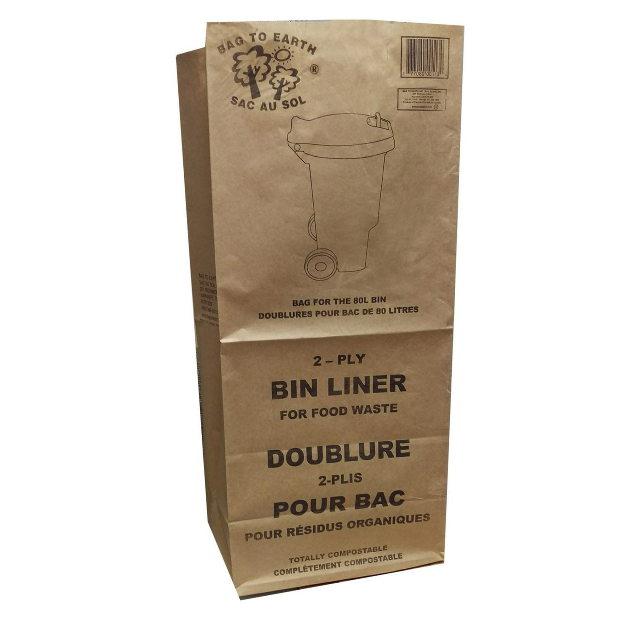 Click here for Bag To Earth Inc Bin Liner For 80 Litre Bin prices