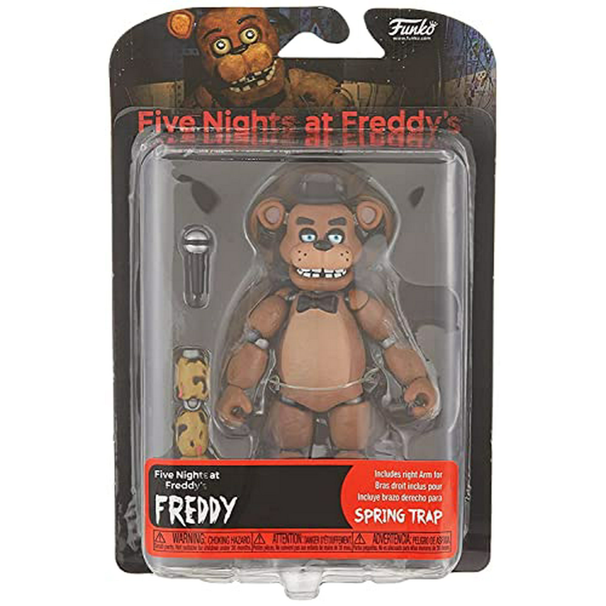 Funko 5 Articulated Action Figure Five Nights at Freddy s FNAF Freddy Fazbear Collectible Gift Idea Official Merchandise for Boys Girls Kids Adults Video Games Walmart