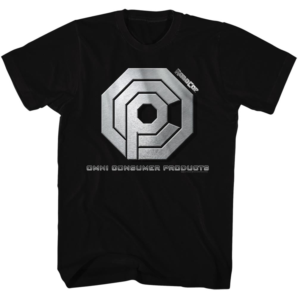 Robocop Omnicorp Logo Black T-Shirt - Walmart.com