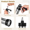 Cookie Press Gun Kit,Stainless Steel for Baking Maker with 13 Discs,8 ...