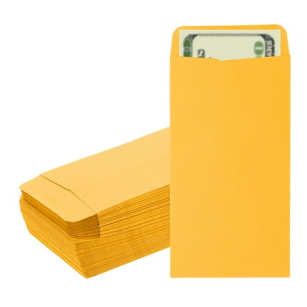 6x9 Clasp Envelopes - 100 Pack, Goefun Manilla Envelopes 6x9, 100GSM ...
