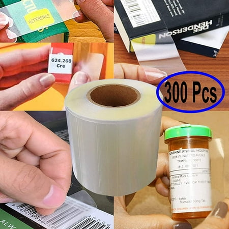 Clear Label Protector Shields 2" x 3" - 300 Label Shields per roll ...