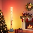 CALOVER Large 4FT Sensory Fish Bubble Tube Aquarium Night Light Tower ...
