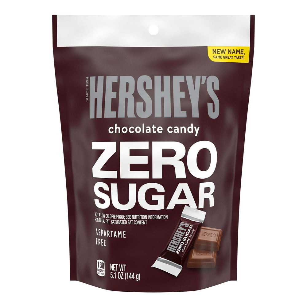 HERSHEY'S, Zero Sugar Chocolate Sugar Free Candy, Individually Wrapped ...