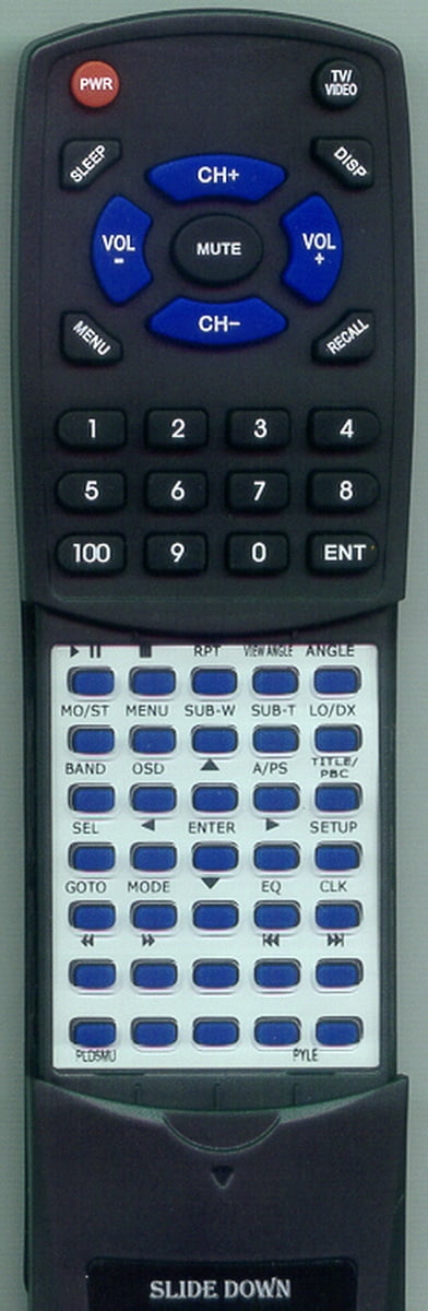 Replacement Remote for PYLE RTPLD5MU, PLD71MU, PLD5MU, PLD58MUT ...