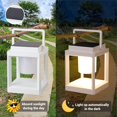 Solar Rechargeable Touch Control Outdoor Table Lamp, Portable ...