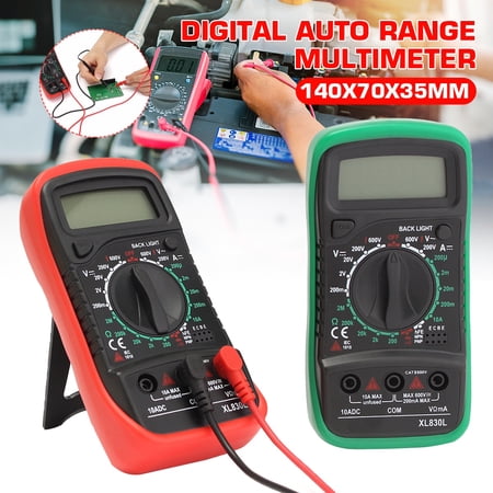 Digital XL-830L LCD Multimeter Voltmeter Ammeter Ohmmeter OHM VOLT ...