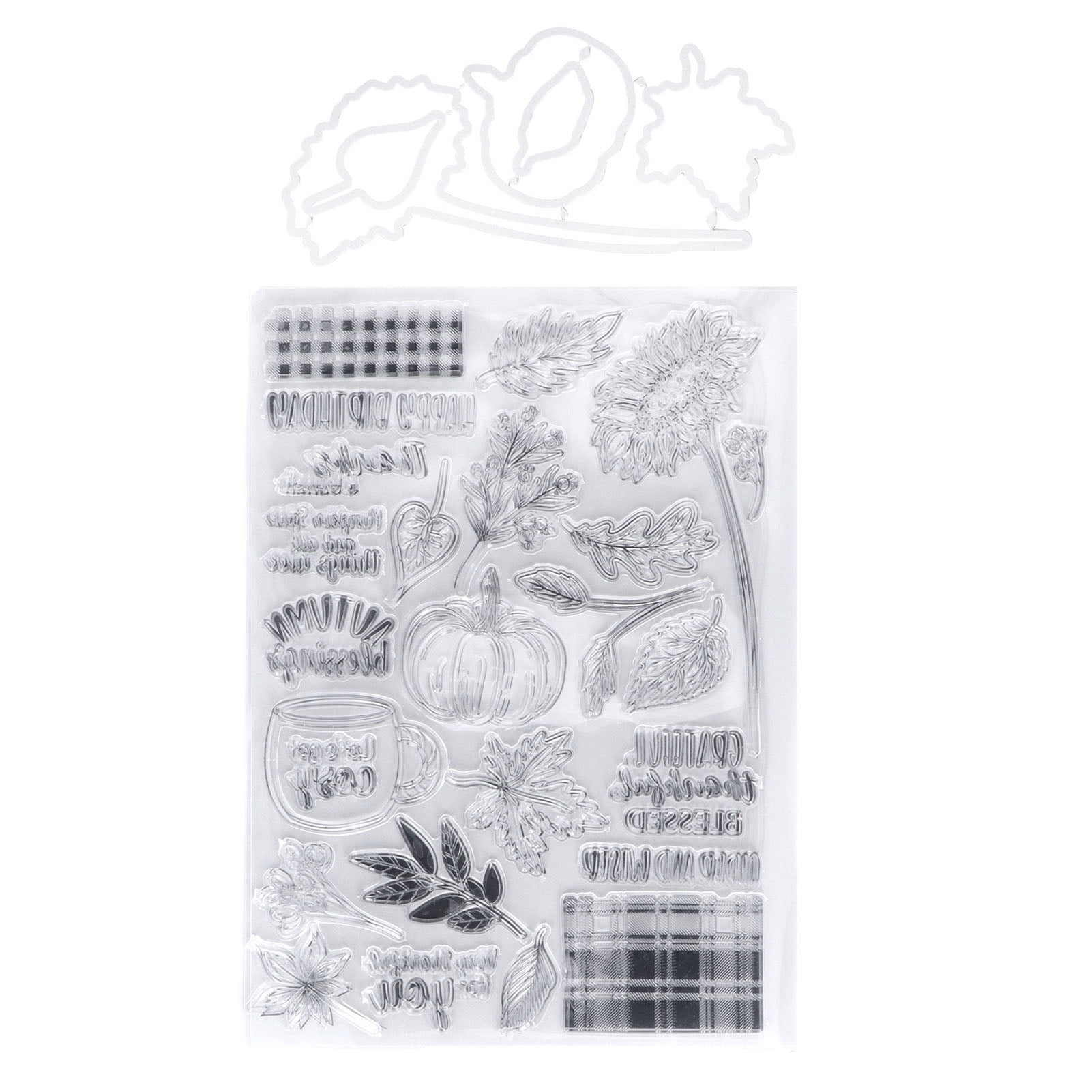 Sellos transparentes, señales claras de forma única, pasos simples ...