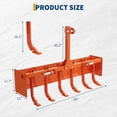 55" Box Scraper for Tractor 3 Point Hitch – Compatible with Cat 0 & Cat ...