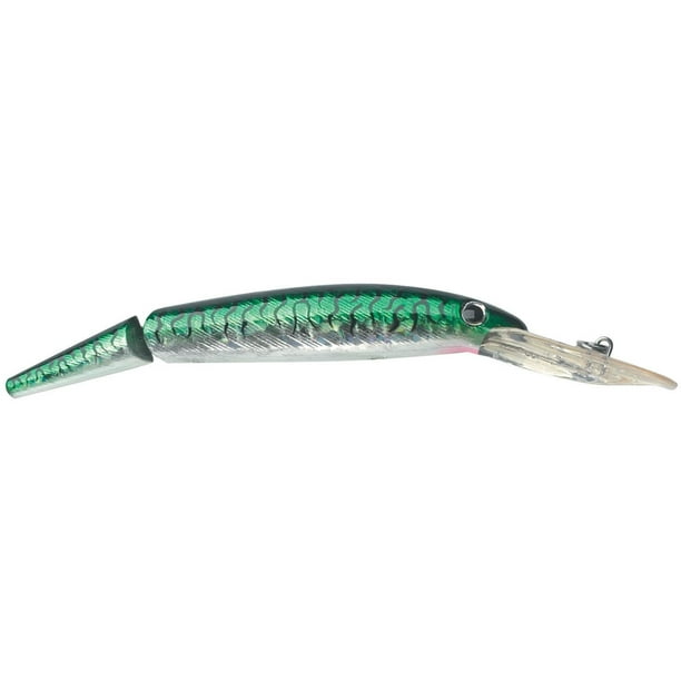 P-Line Predator Minnow 7 inch Deep Diving Jointed Jerkbait - Walmart ...