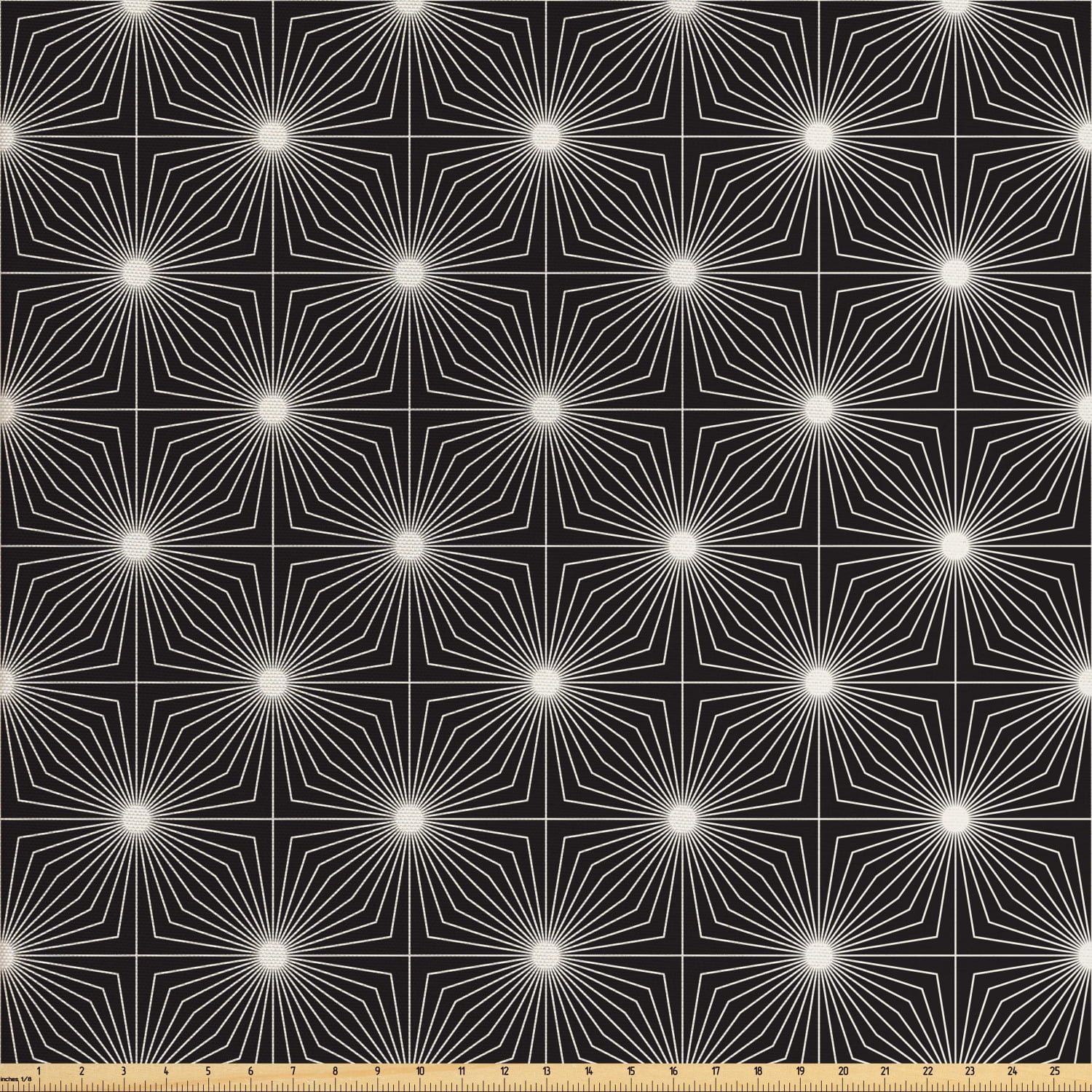 Abstract Upholstery Fabric by the Yard, Lattice Inspired Pattern of ...