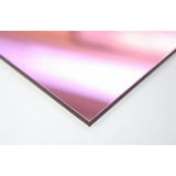 1/8" (3mm) Pink Mirror Acrylic Plexiglass Plastic Sheet 24" x 12 ...