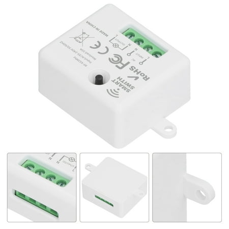 ANGGREK 433MHz 10A Mini Switch Module Smart Wireless Home RemoteControl ...
