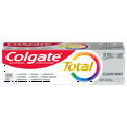 Colgate Total Toothpaste, Clean Mint Paste 3.3oz - Walmart.com