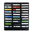 30 Pockets Wall File Storage Pocket Chart Wall Hanging File Organizer ...