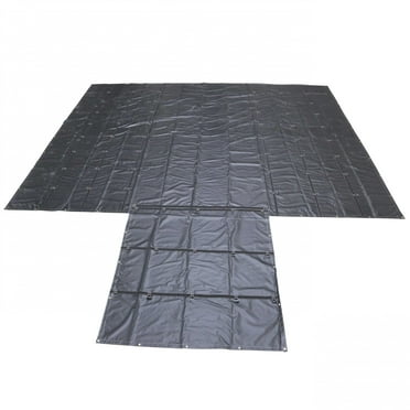 Boen 40 x 60 Silver/Black Tarp 14x14 weave - Walmart.com