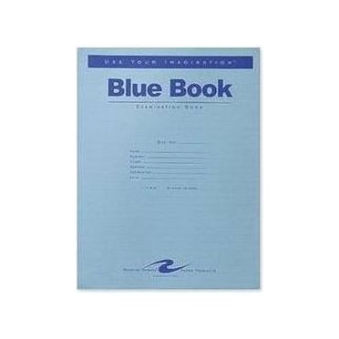 Roaring Spring, ROA77513EA, Wide-ruled Blue Examination Book, 1 Each ...