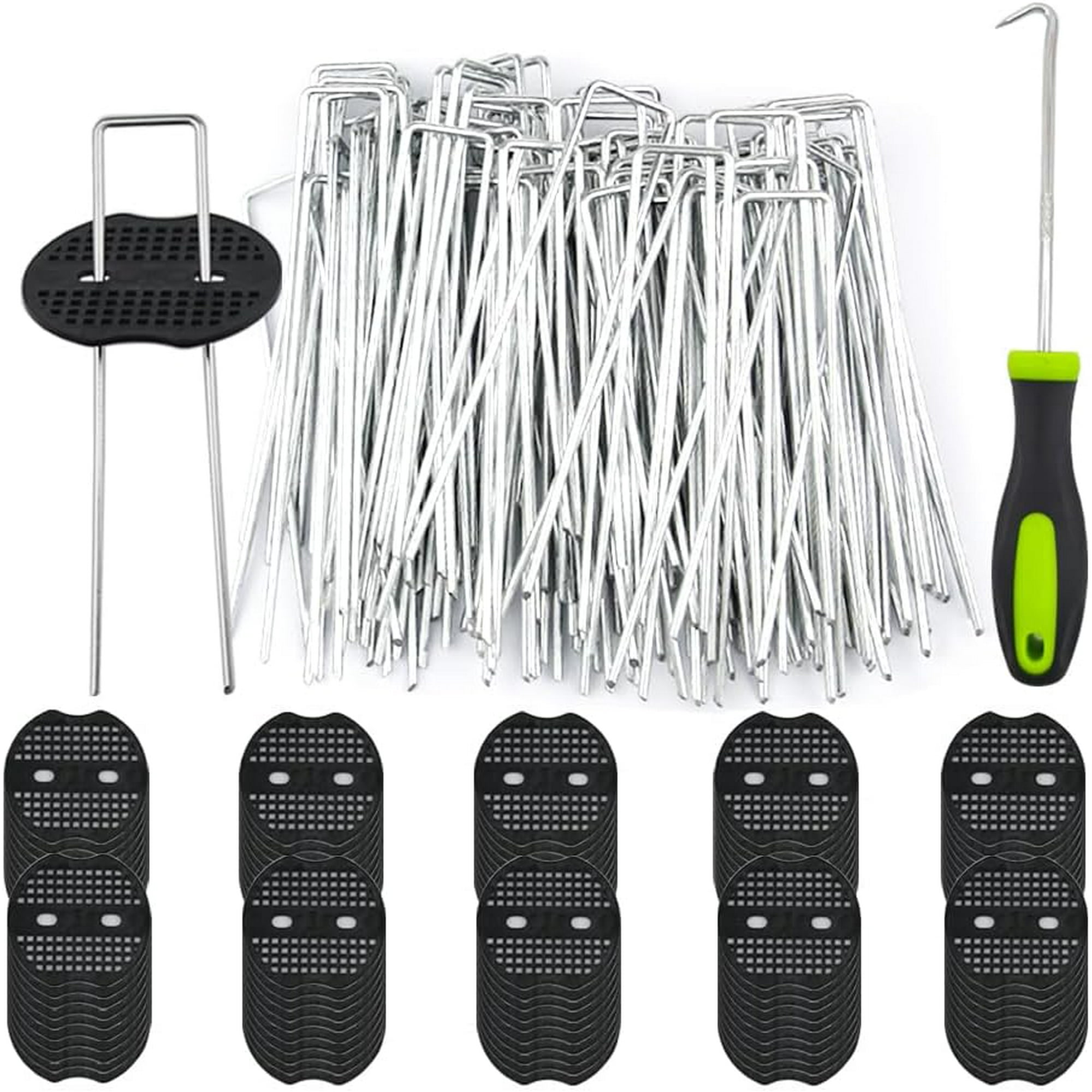 Click here for Salafire 100pcs Galvanized Steel Garden Stakes Wit... prices