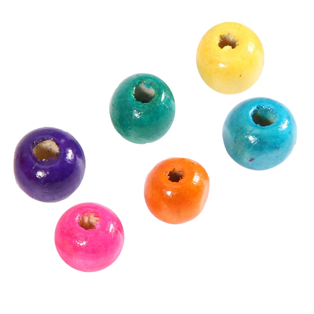 Click here for Fyydes Wooden Round Beads  Ideal Wood Craft Bead C... prices