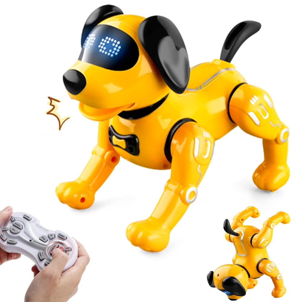 R19 Remote Control Robot Robot Dog Toy Electronic Pets Programmable ...