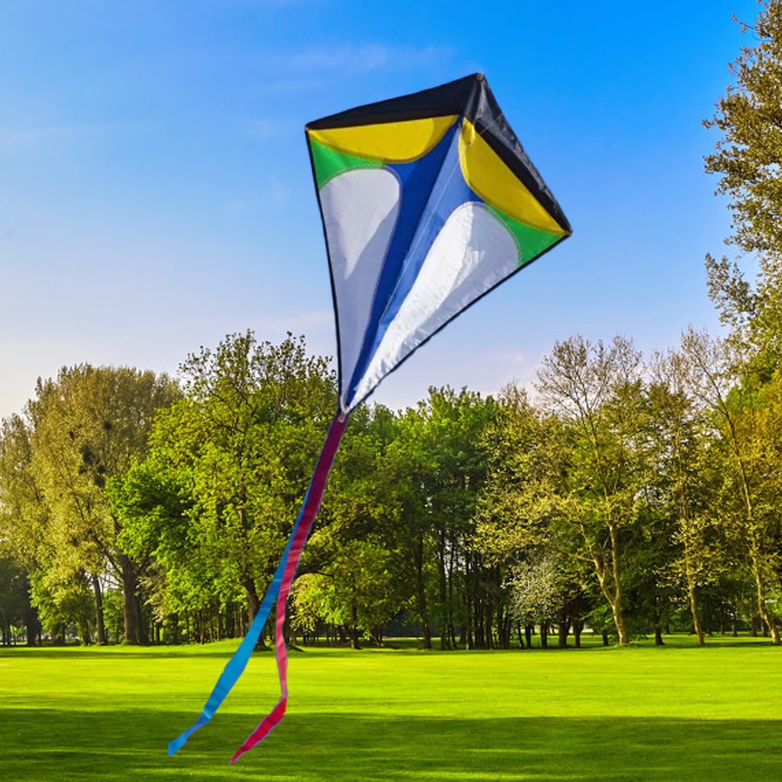 Limei Fly Kite for Kids Rainbow Outdoor Sports Kite Games and ...