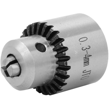 Electric Drill Chuck 0. 3-4mm JT0 Taper Mounted Key Type Mini Drill ...