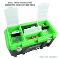 OEMTOOLS 22160 19" Tool Box with Removable Tool Tray, Security Slot for ...