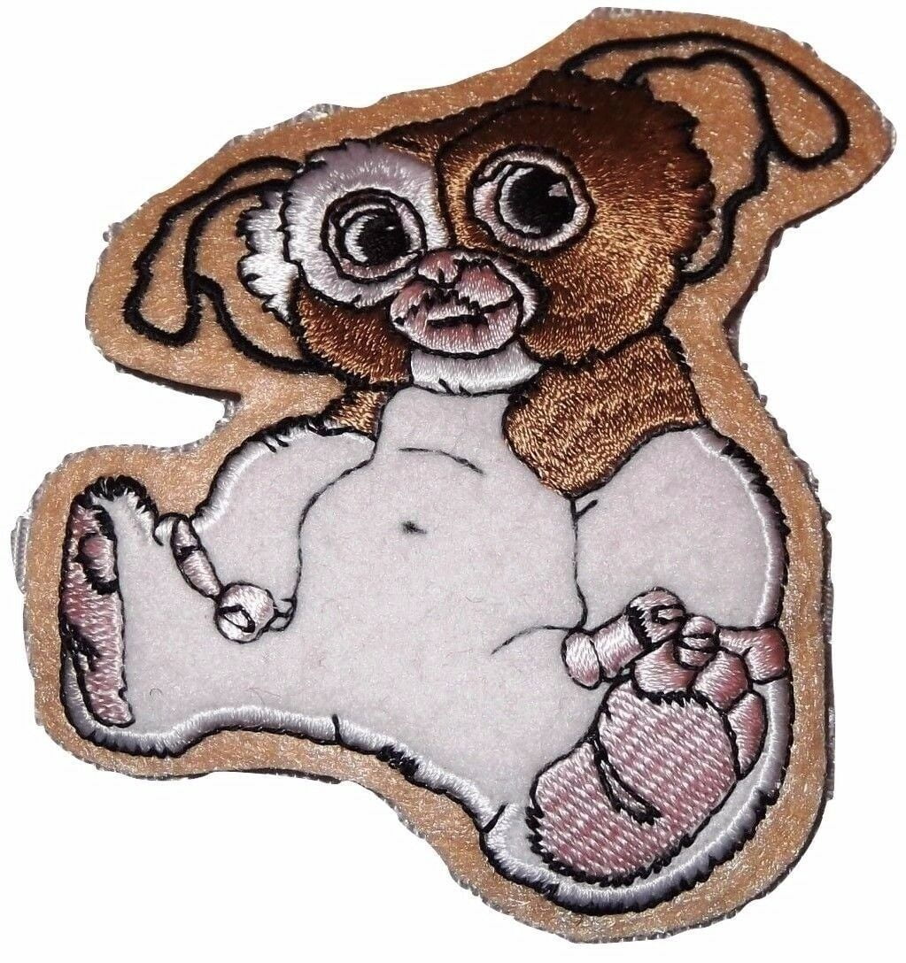 GREMLINS Movie GIZMO Character Fuzzy Puff Embroidered PATCH - Walmart.com
