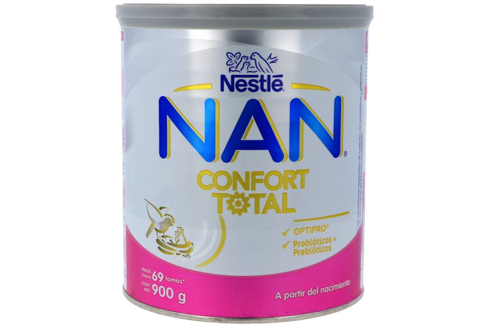 NESTLE NAN NAN CONFORT TOTAL 900GR NESTLE NAN Nan Confort Total Fórmula ...