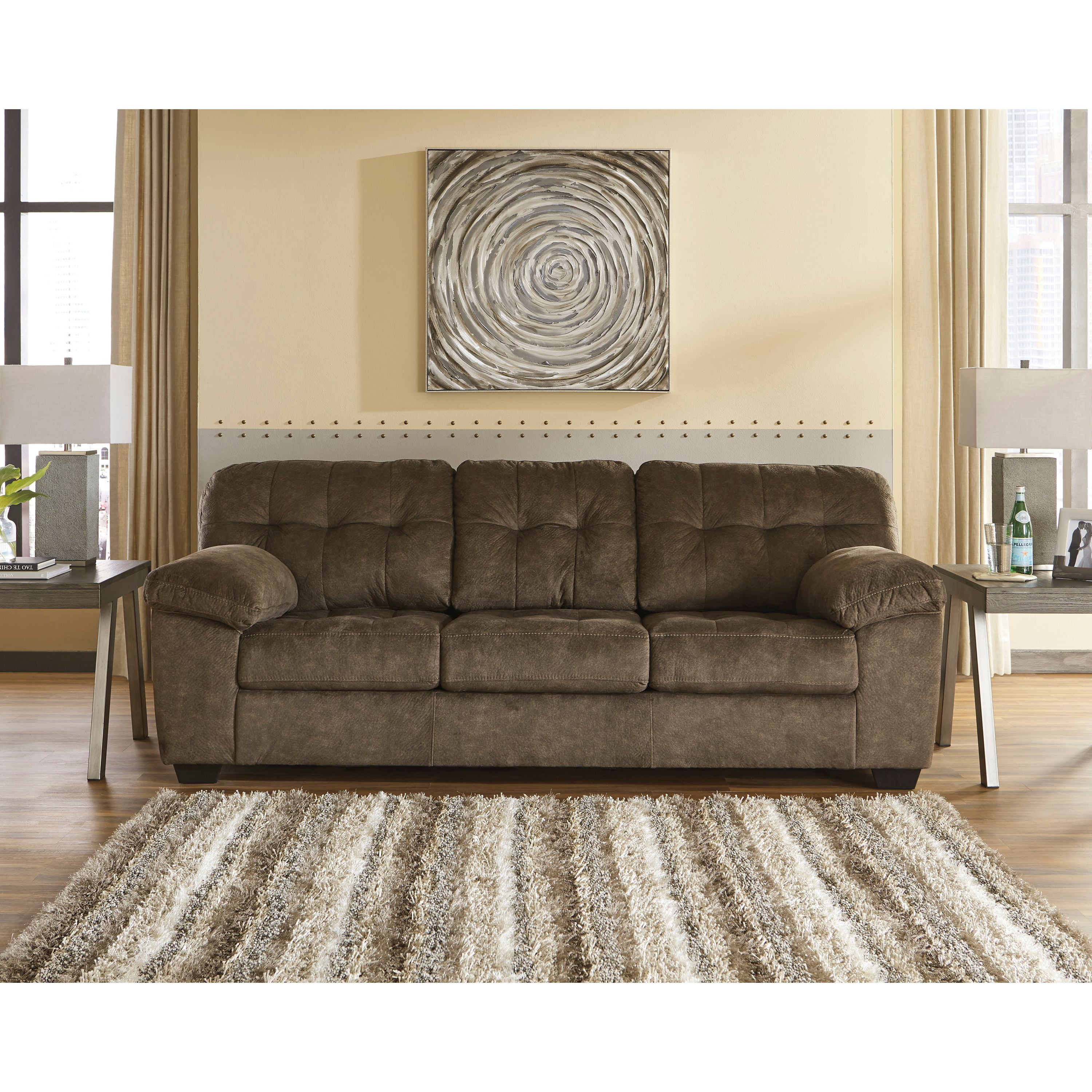 Earth Microfiber Sofa - Walmart.com
