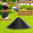 Squirrel Baffle for Bird Feeder Pole, Wide Outside Pole Mount - Bird ...