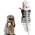 Dinosaur Skeleton Costume – 3D Spinosaurus Skull Mask & Plush Spine for ...