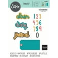 Sizzix Thinlits Die Set 9PK - Journal Phrases - Walmart.com