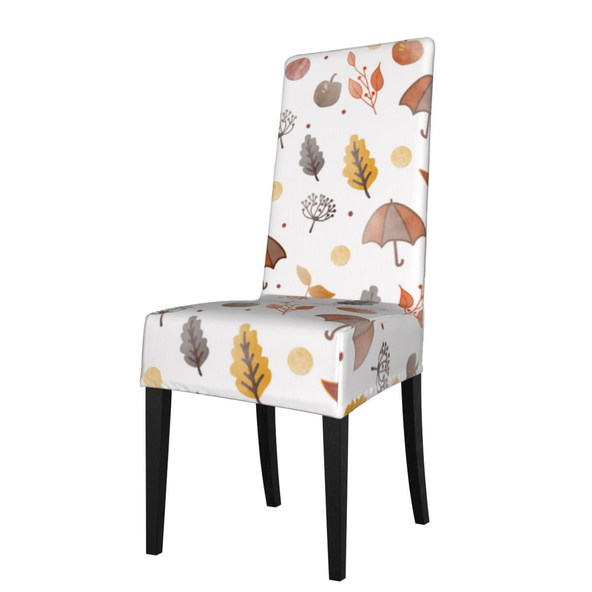 ZICANCN Fall Pattern Foliage Pattern Chair Protectors Seat Covers ...