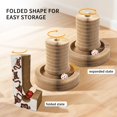 ENTU Multifunctional Cat Scratch Pole Retractable Corrugated Design ...